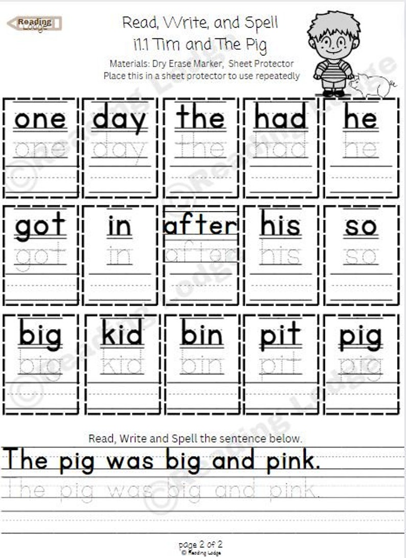 Short Vowel Reading Practice: Phonics Skills Worksheets (digital ...