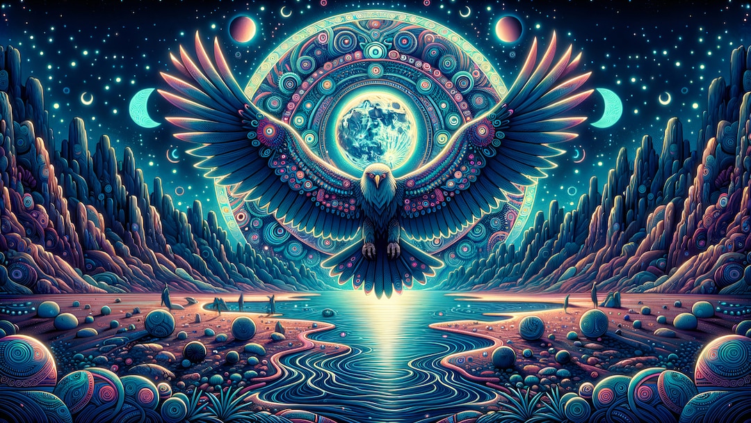 Bunjil Noort Ngural Bunurong Bik (bunjil Soars Over Bunurong Country) - Etsy