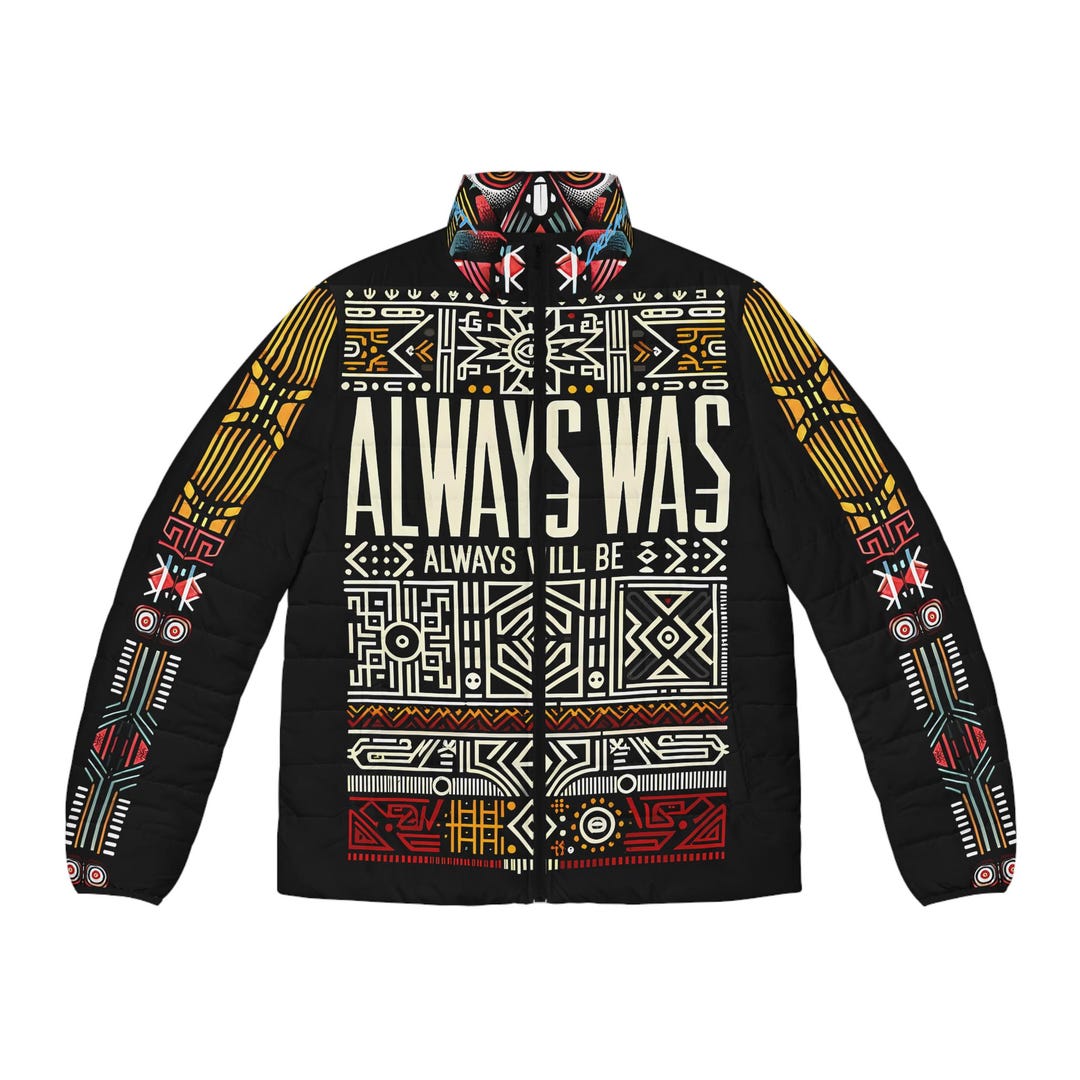Aboriginal Land Rights Puffer Jacket: Indigenous Rights Outerwear ...