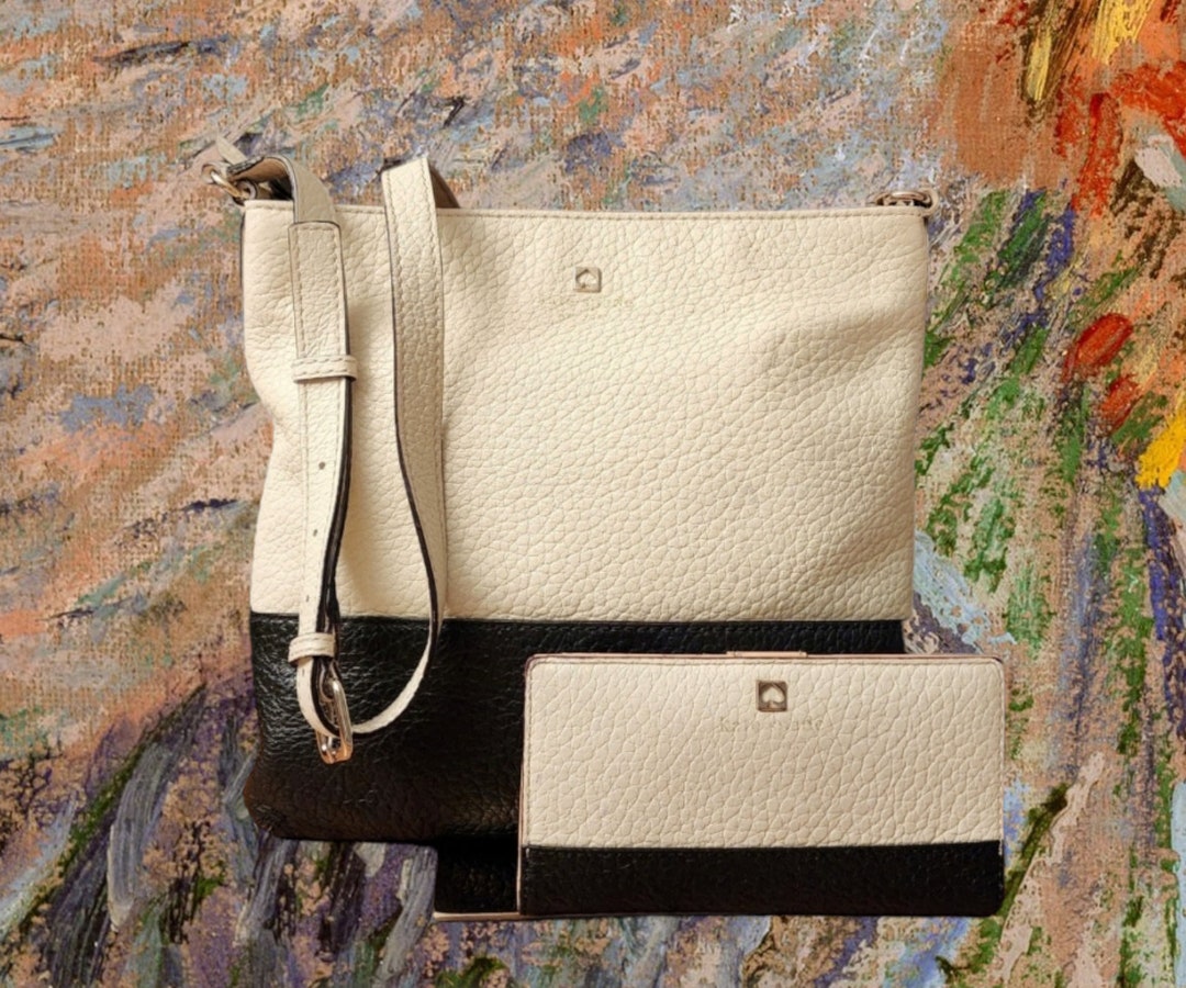 Kate Spade Color Block Crossbody & Matching Wallet - Etsy