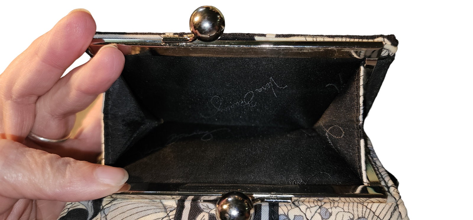 Vera Bradley Camellia Small Kiss Lock Clutch Wallet - Etsy