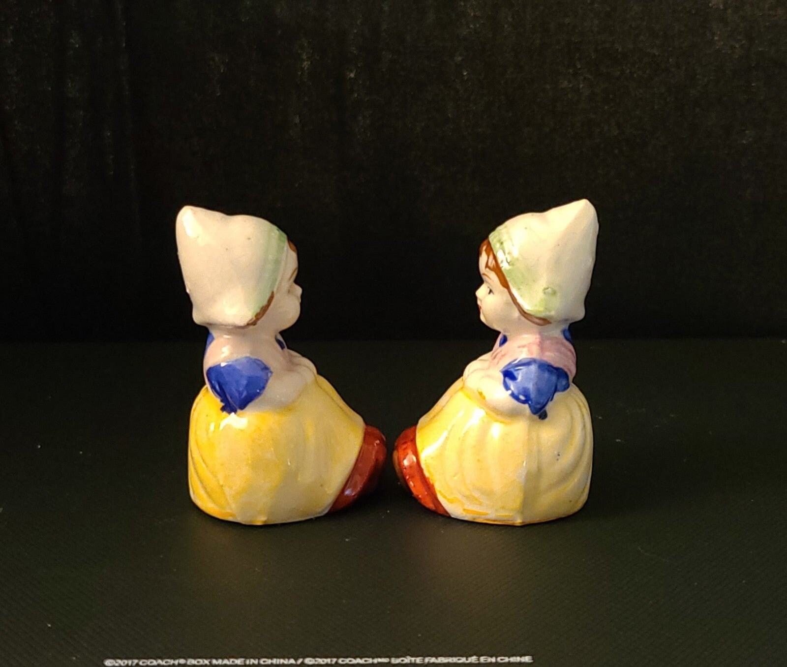 Vintage and Rare Dutch Girl Salt and Pepper Shakers - Etsy
