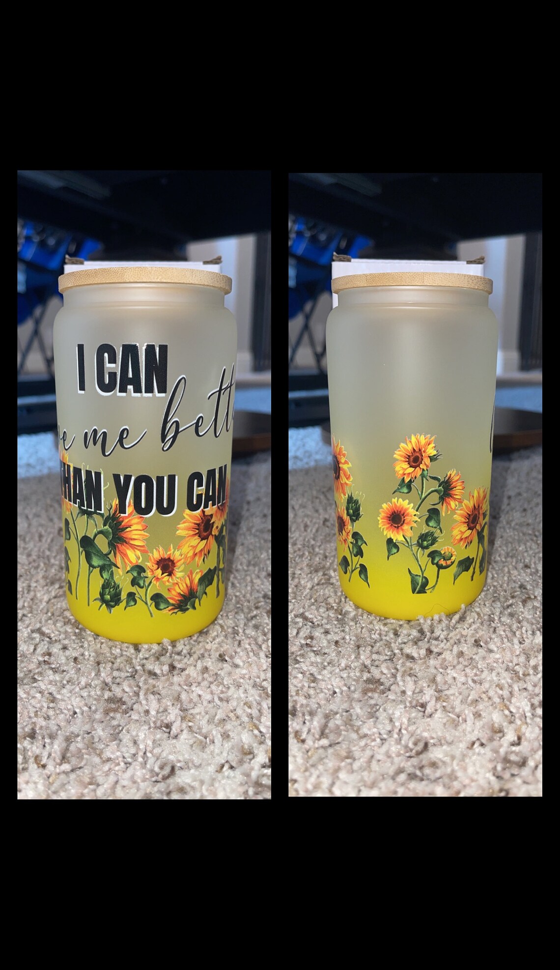 16oz Frosted Glass Cups - Ready to Ship - Etsy