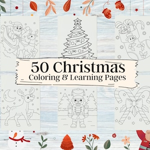 50 Winter & Holiday Themed Coloring Pages for Toddlers - Early ...