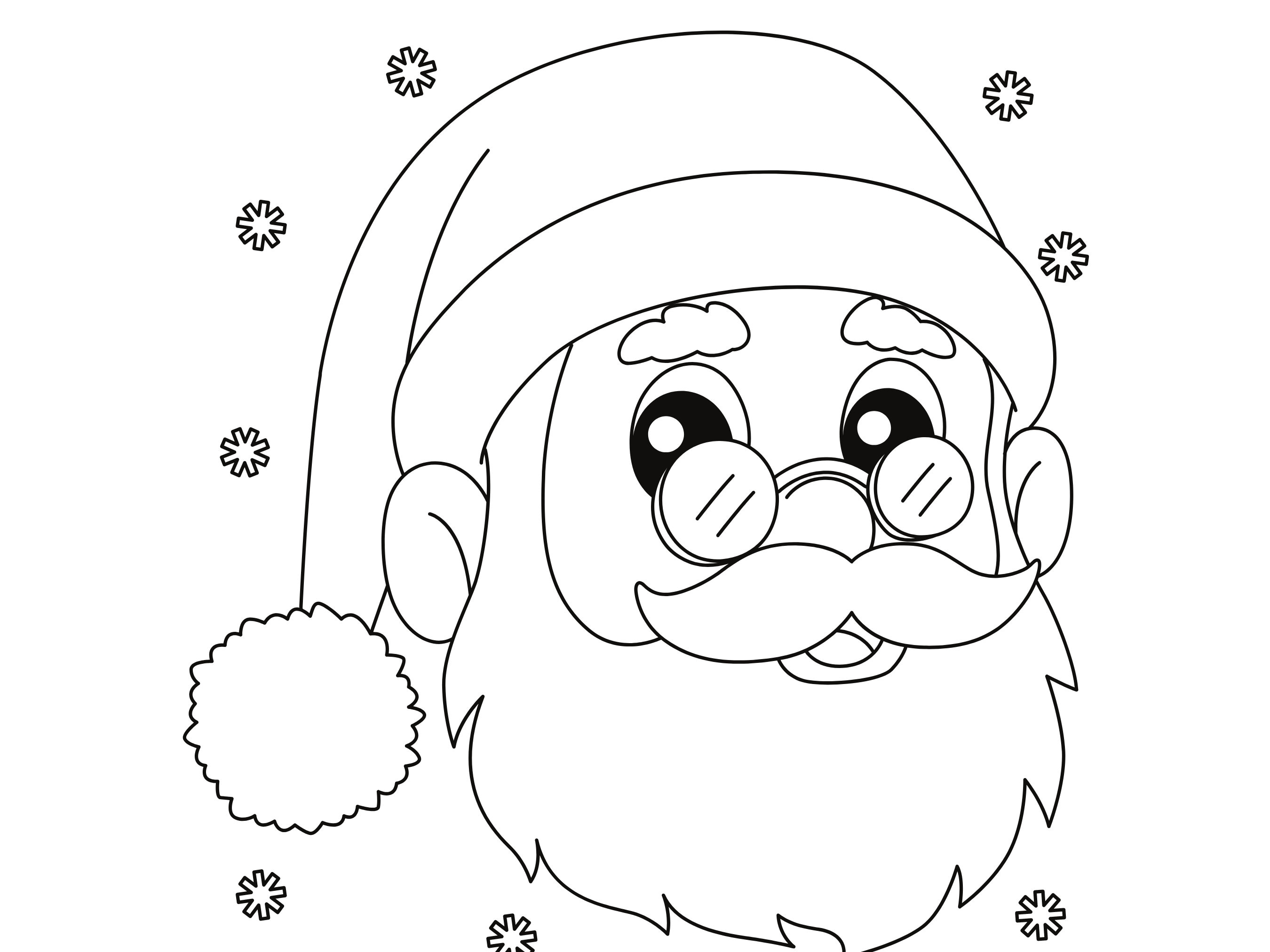 50 Winter & Holiday Themed Coloring Pages for Toddlers - Early ...