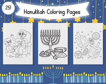 50 Winter & Holiday Themed Coloring Pages for Toddlers Early Elementary ...