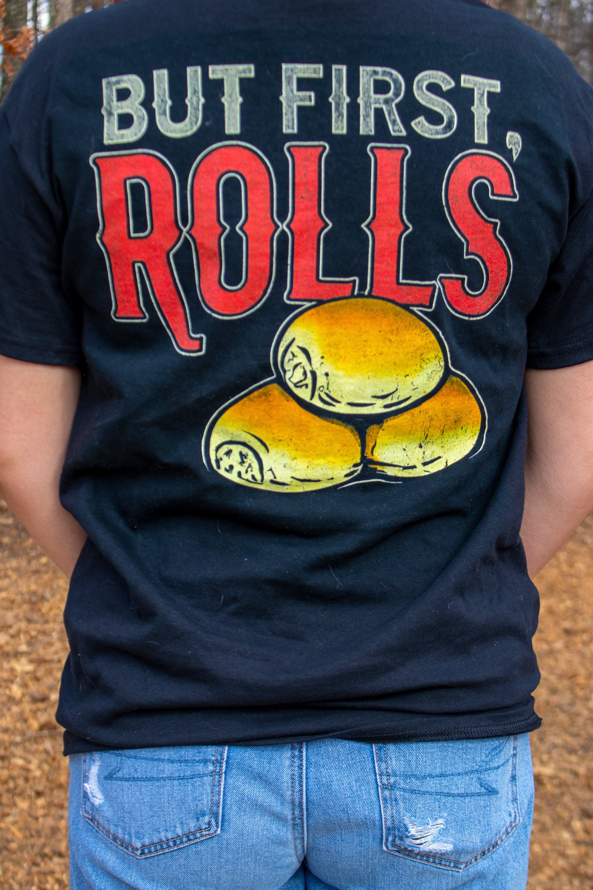 Texas Roadhouse Vintage Style Custom Rolls Shirt/uniform | Funny "but ...