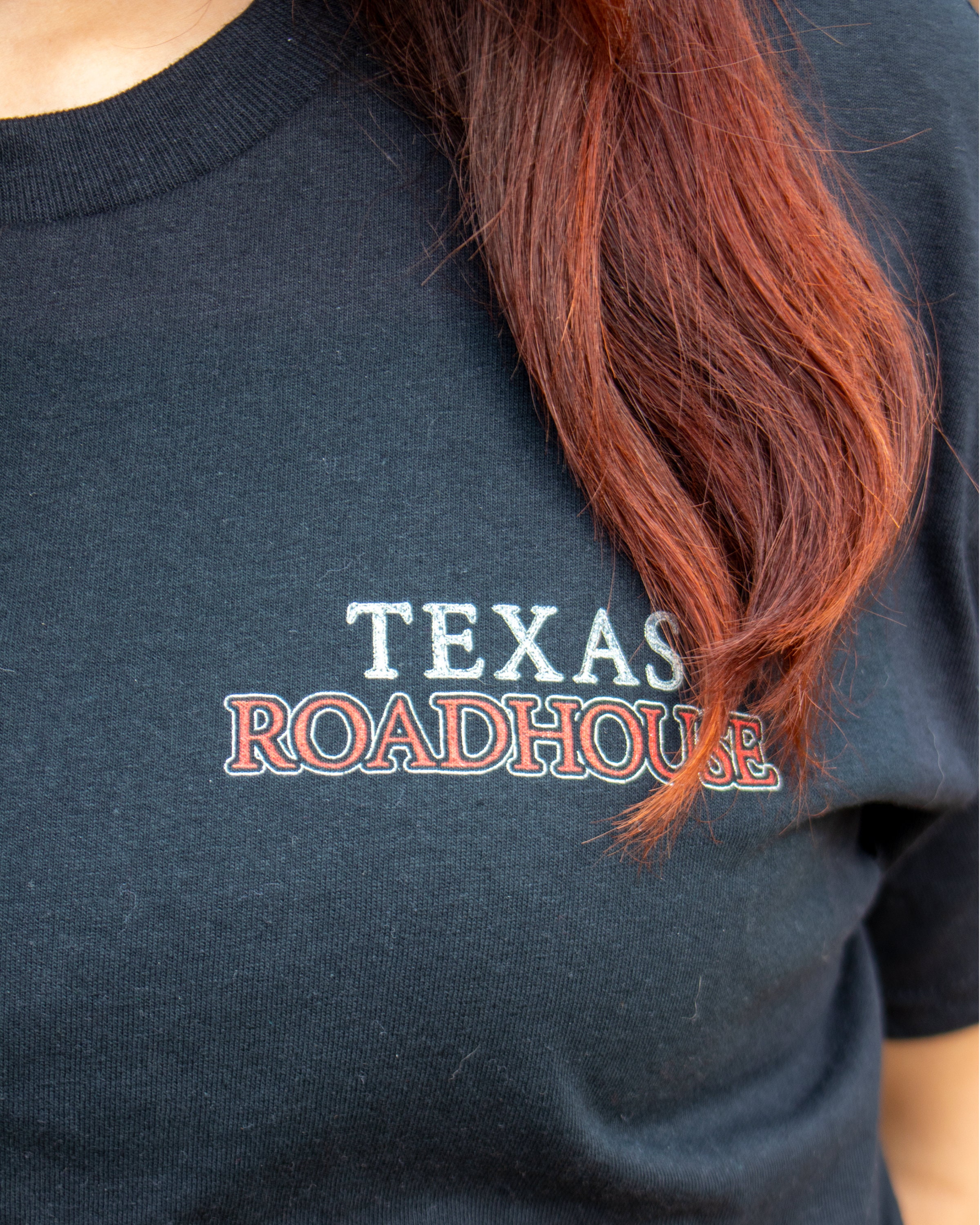 Texas Roadhouse Vintage Style Custom Rolls Shirt/uniform | Funny "but ...
