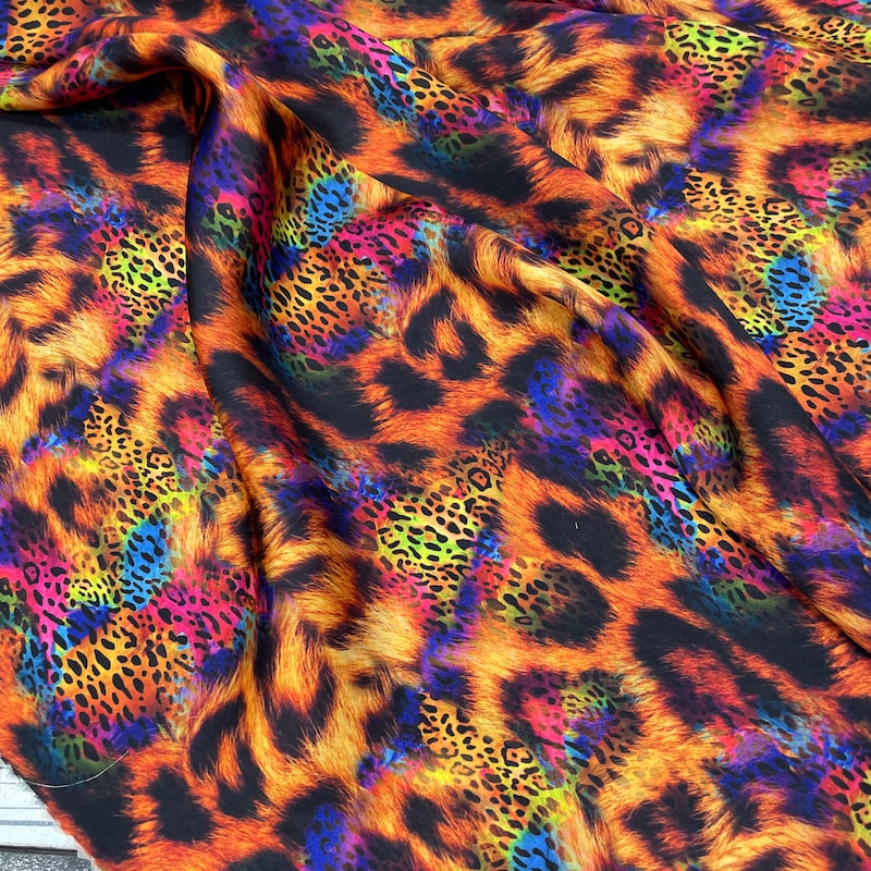 Leopard Fabric - Etsy