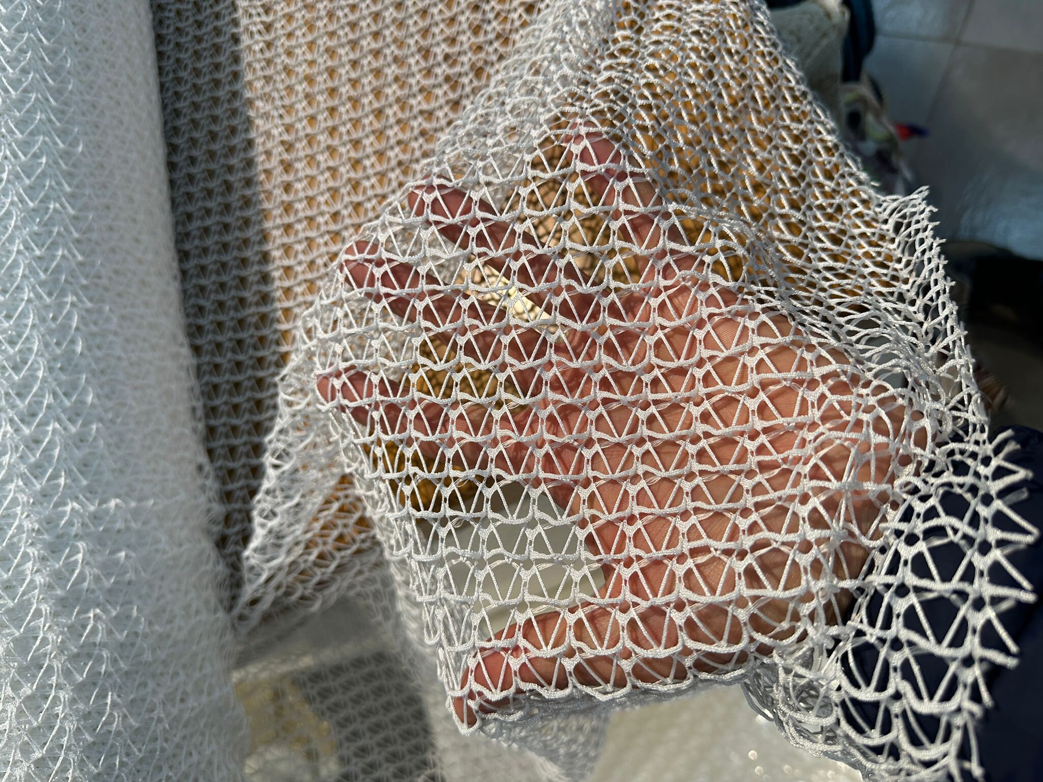 2 Kinds Fabrics for Beach Dress. Knitted Lycra Easy-to-sew Fabrics...mb ...