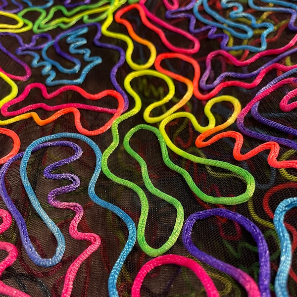 Neon Fabric - Etsy