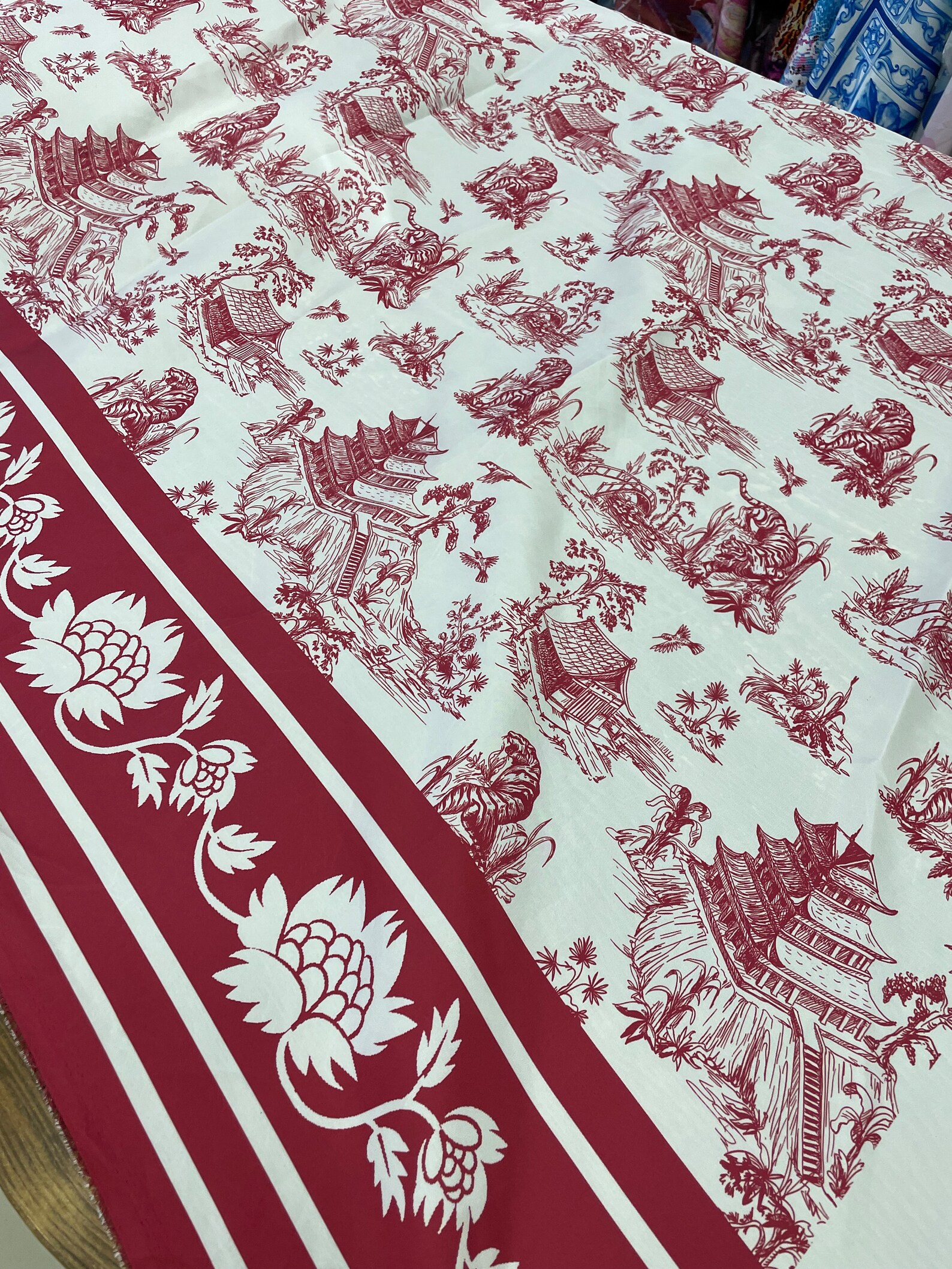 Vintage Style Special Fabric is Made to the Desired Fabric - Etsy