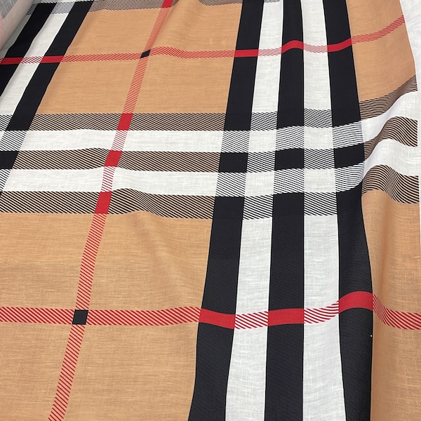 Burberry Fabric - Etsy