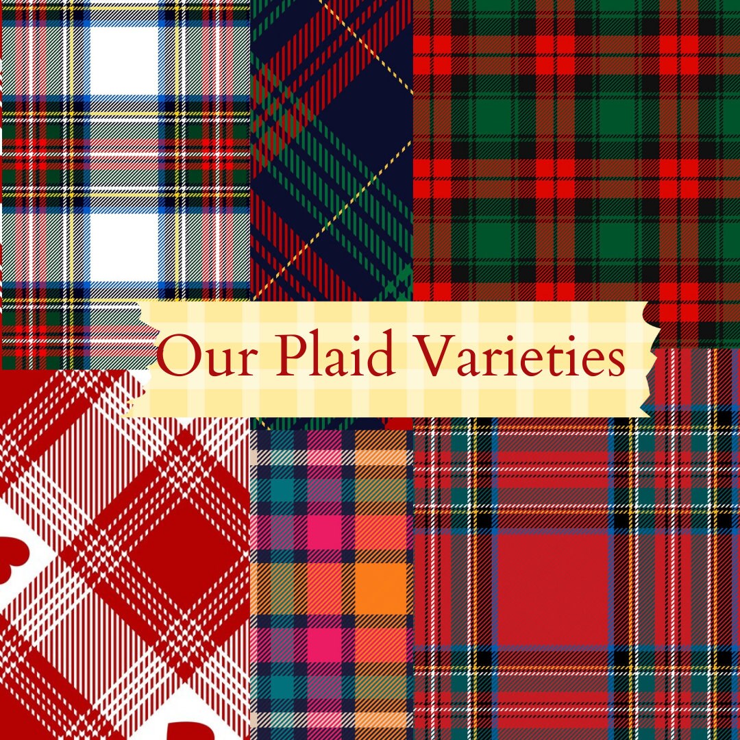 Plaid Varieties fabric Type is Linen. Suitable for Dress, Skirt, Pants ...