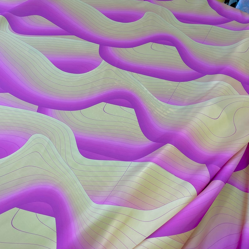 Vibrant Color Fabric - Etsy