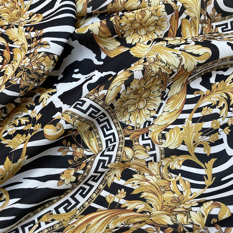 Versace Fabric - Etsy