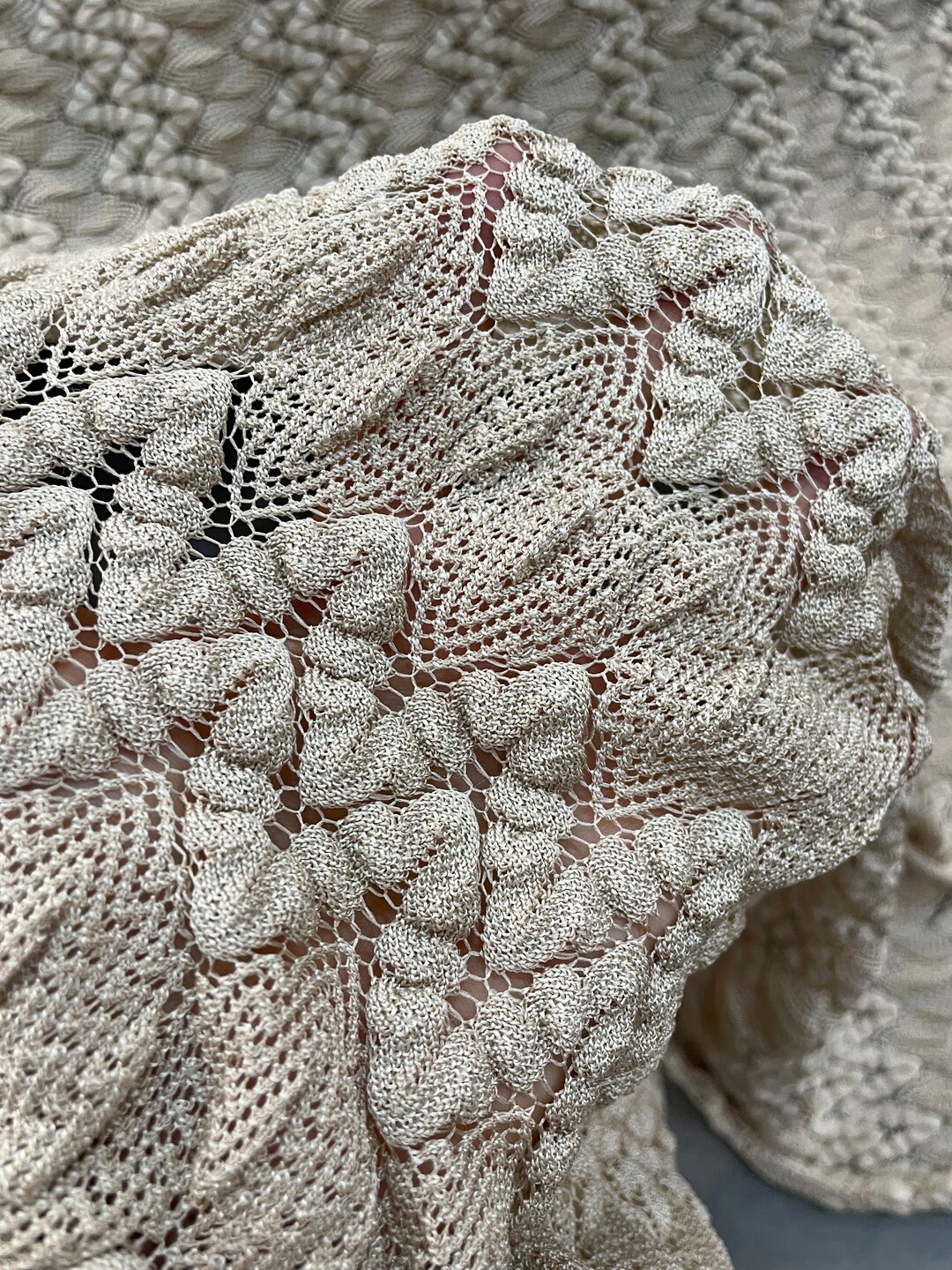 Embossed Pattern Knitting Fabric Dress-pants-evening Dress Fabric-mb - Etsy