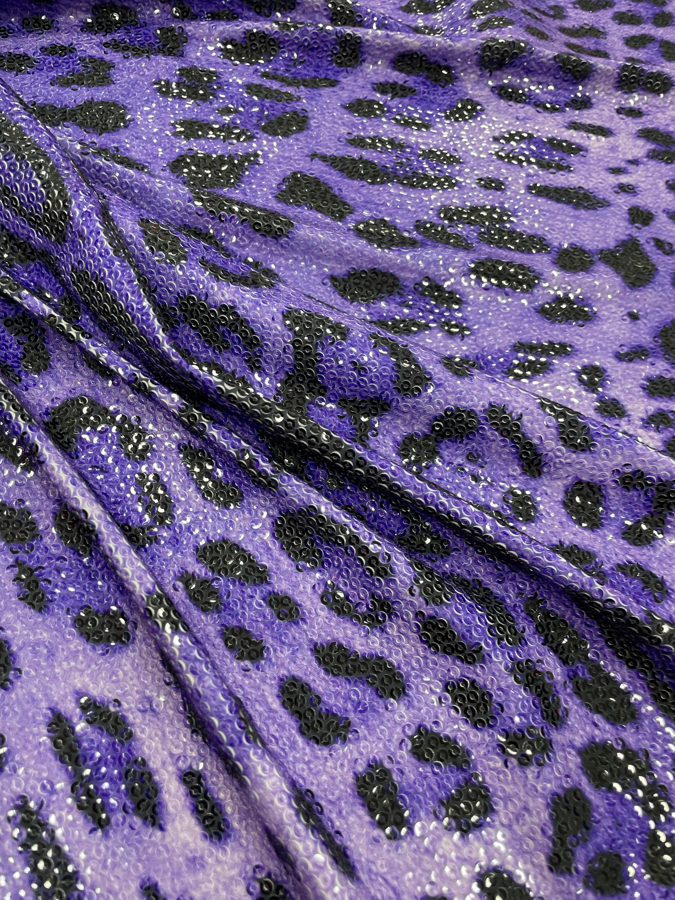 Sequin Lycra Fabric 6 Colour Lycraleopard Pattern,lr - Etsy