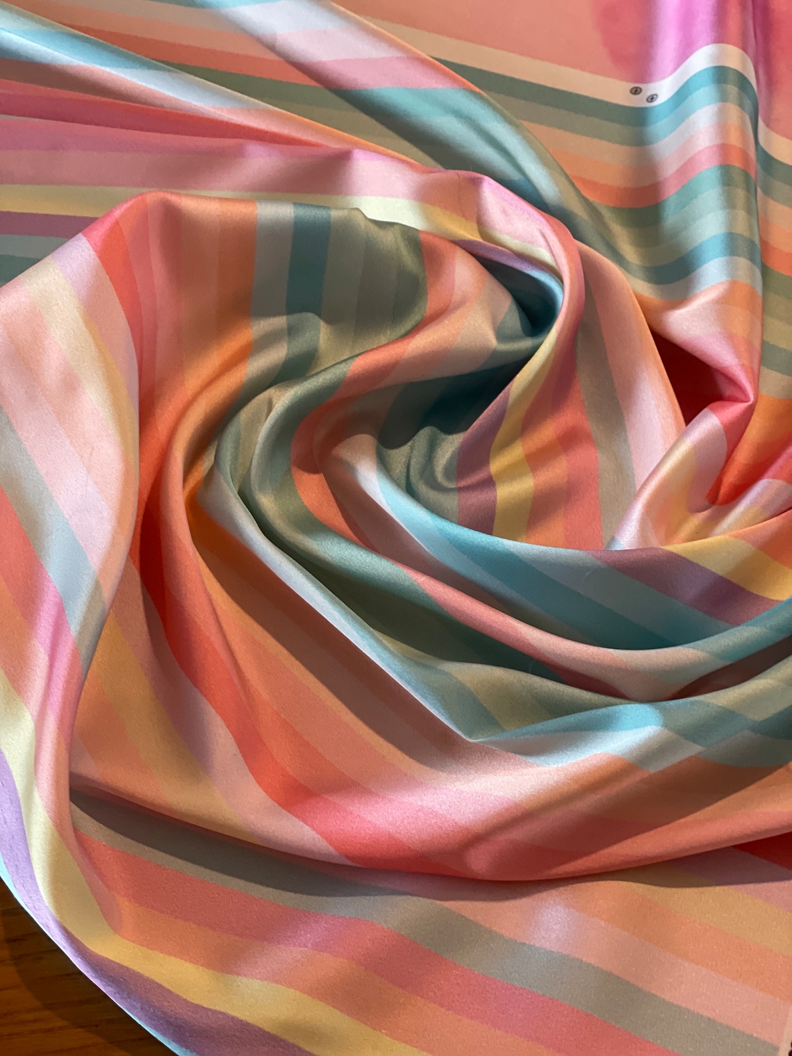 Rainbow Colors Silky Satin-you Can Make a Soft Silky Flight - Etsy