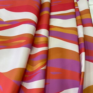 Zebra Pattern Silky Satin Fabric-(printed on the Desired Fabric) Lr - Etsy