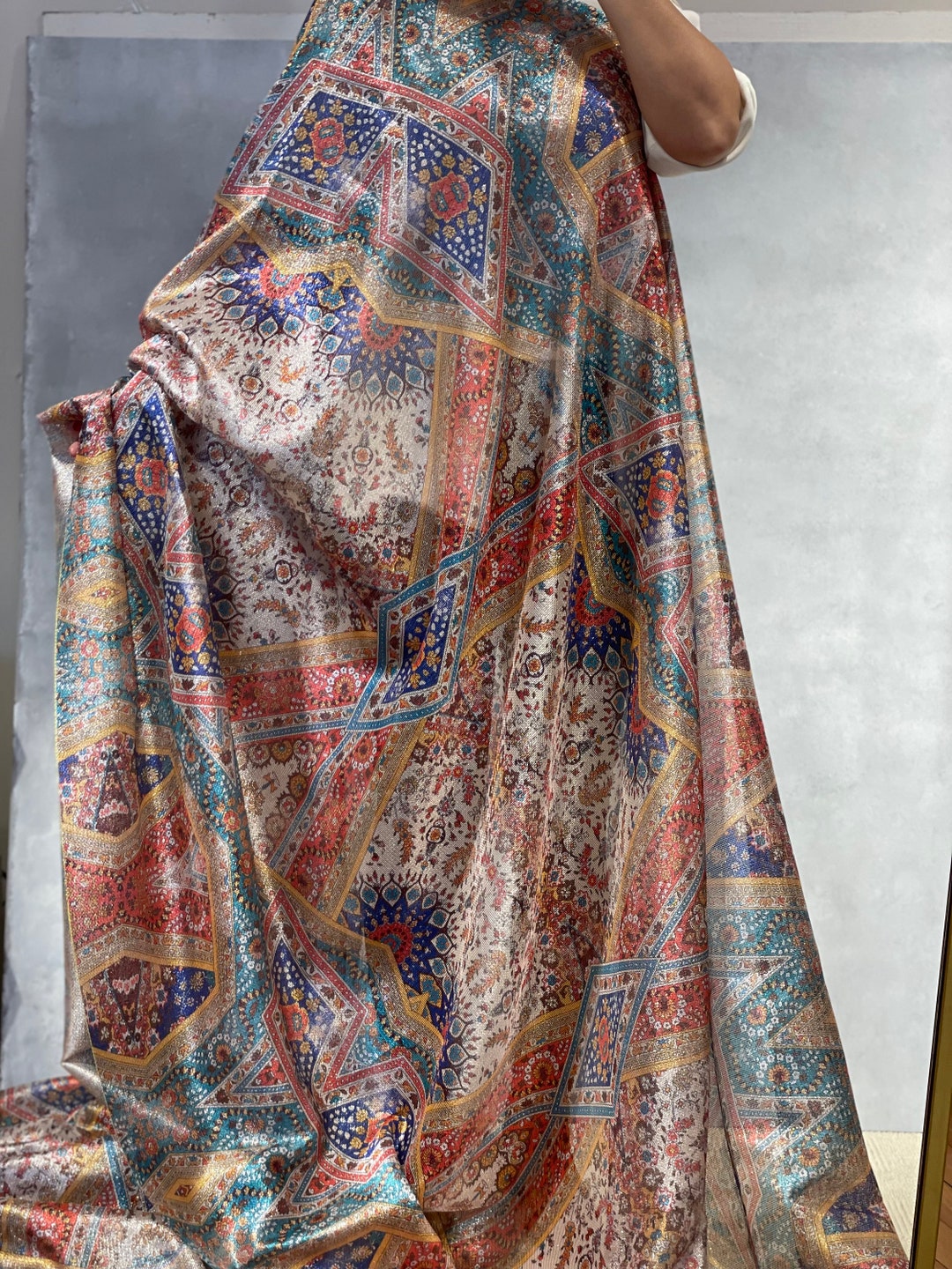 Armor Fabric is a Special Fabric Type With Ethnic Pattern. Evening ...
