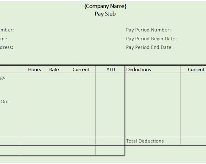 Salary Slip Generator | Pay Slip Creator for Hourly Employee | Biweekly ...