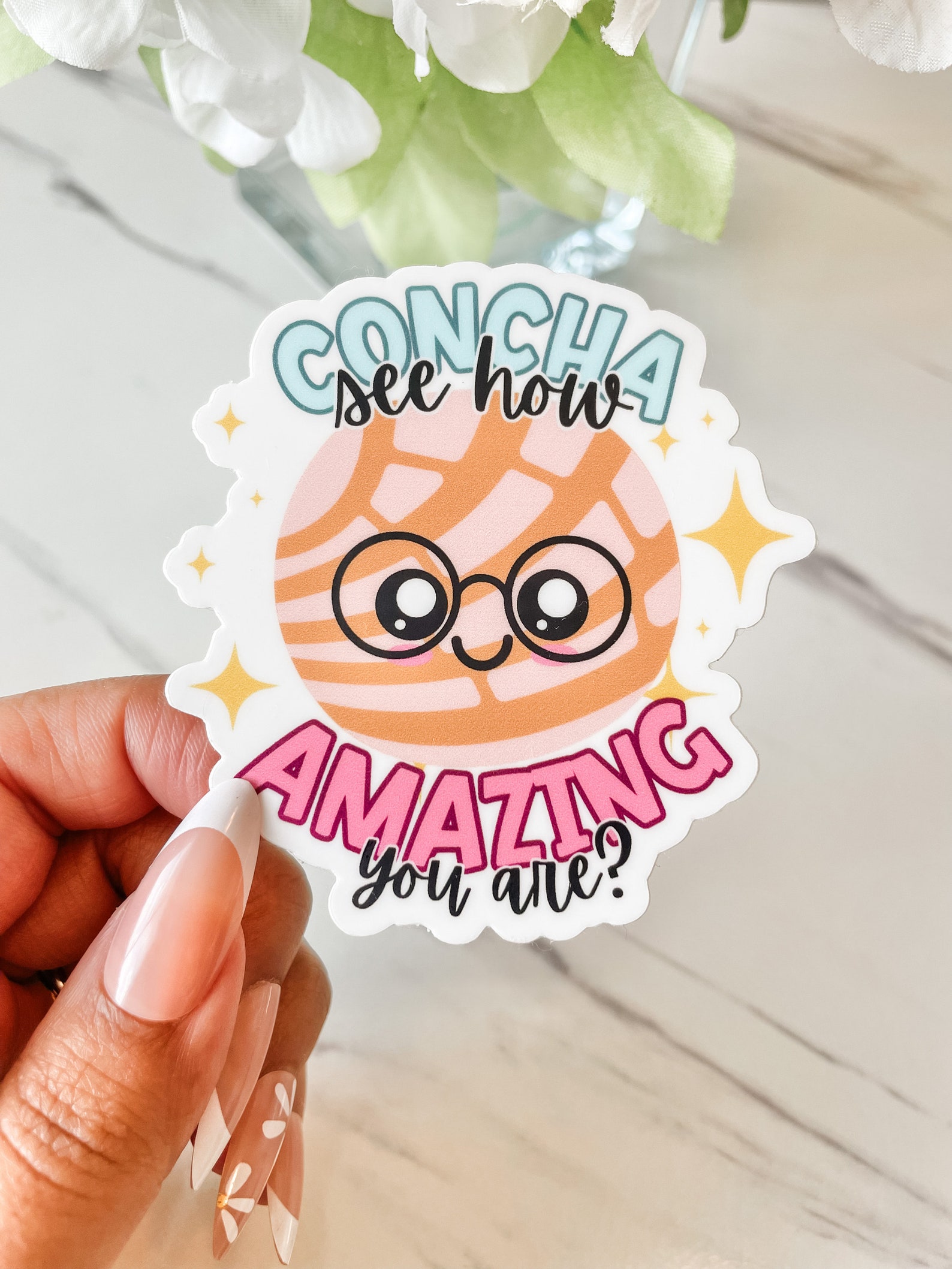 Conchita Sticker, Concha Sticker, Spanish Sticker, Maestra Sticker ...