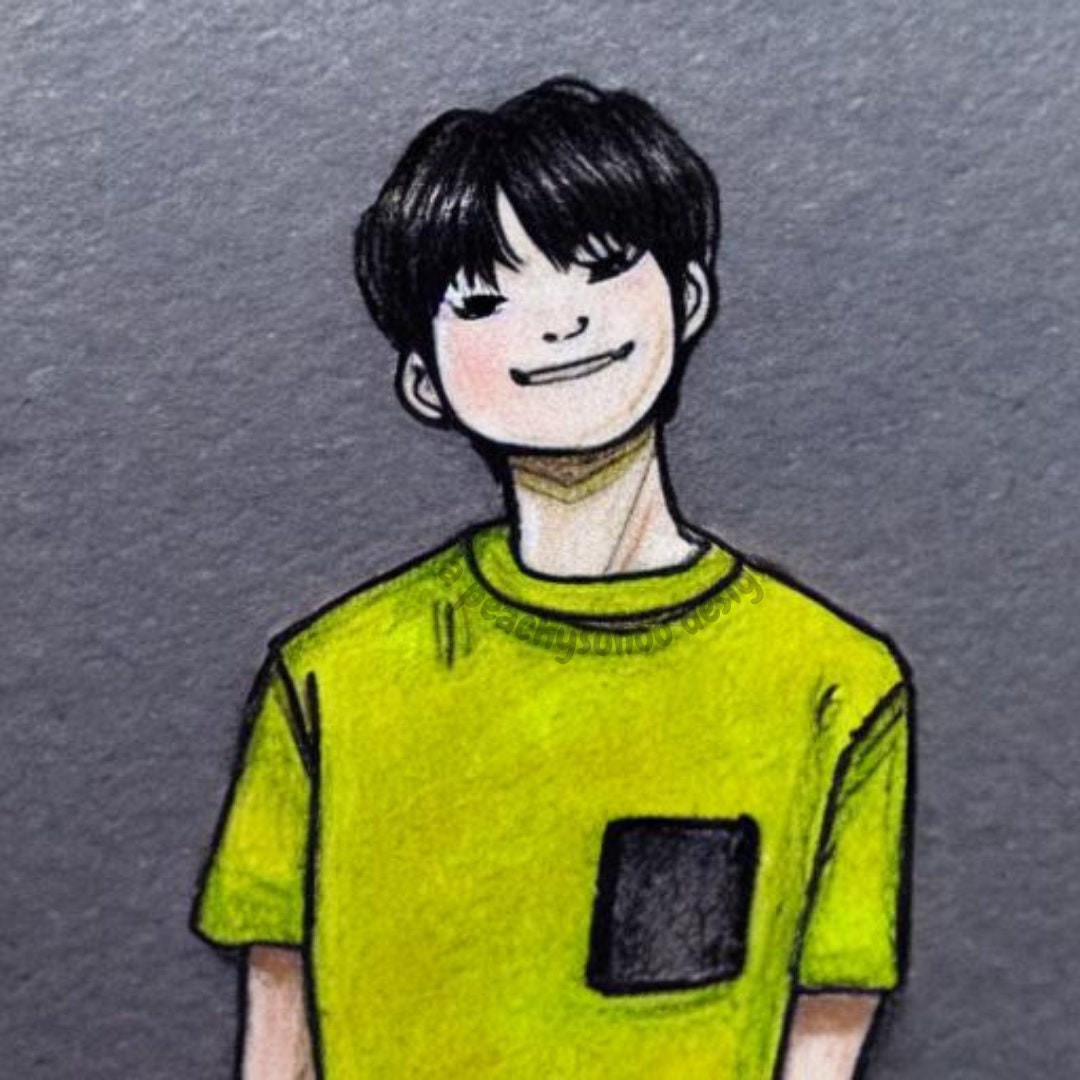 Kim Sunoo Inspired Pen Drawing [DIGITAL VER.] - Etsy