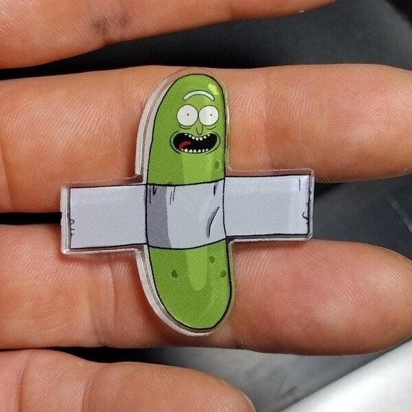 Rick and Morty Pin - Etsy
