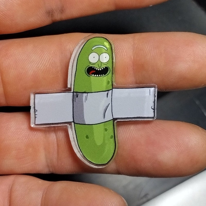 Rick and Morty Pin - Etsy