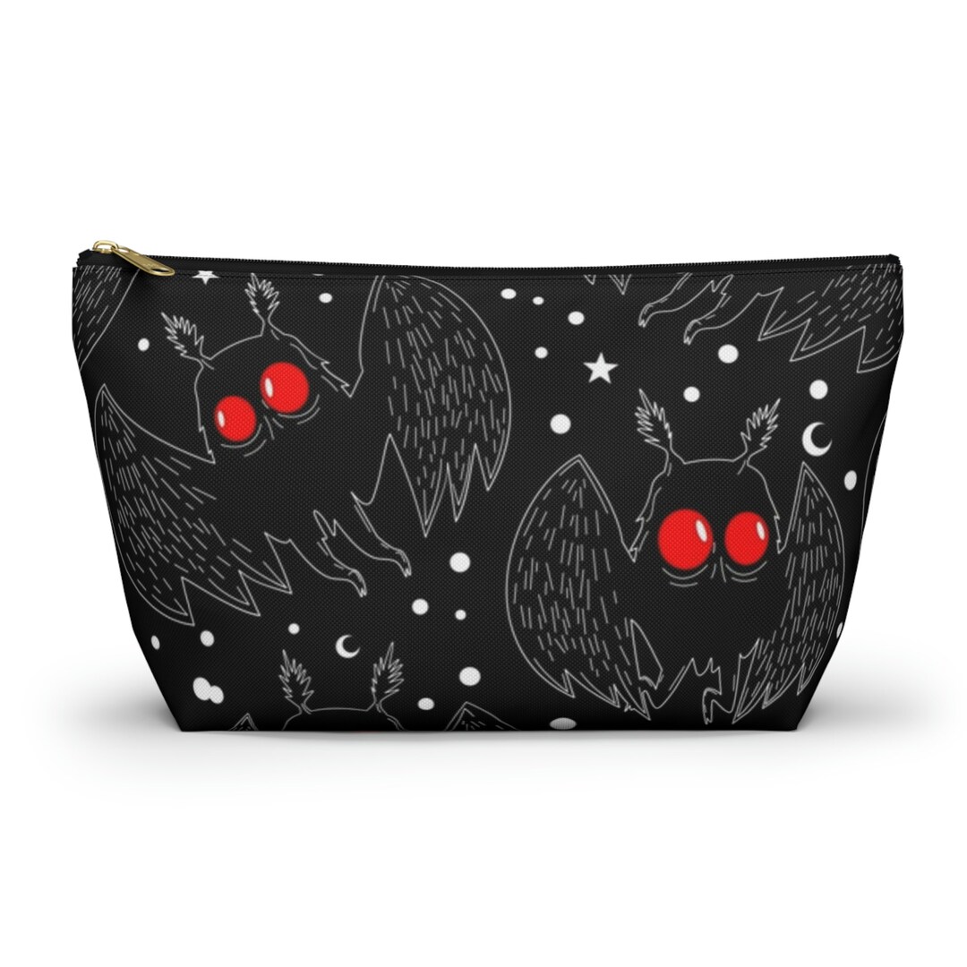 Mothman Cryptid Pencil Case Accessory Pouch W T-bottom - Etsy