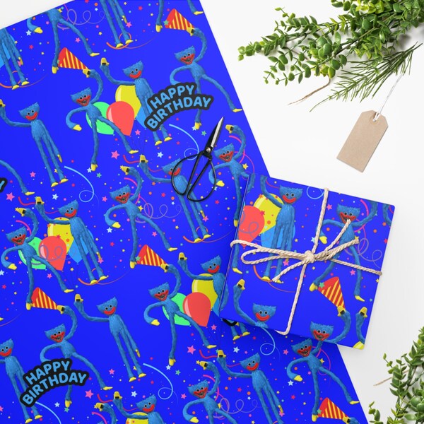 Poppy Playtime Wrapping Paper - Etsy