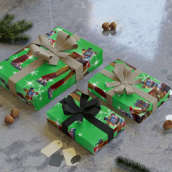 Five Nights at Freddys Wrapping Paper - Etsy