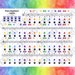 Piano Keyboard Labels - Piano Stickers for Beginners - Print, Cut and ...