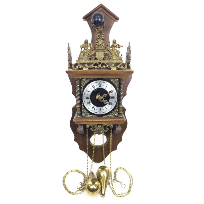 Antique Wall Clocks Dutch - Etsy