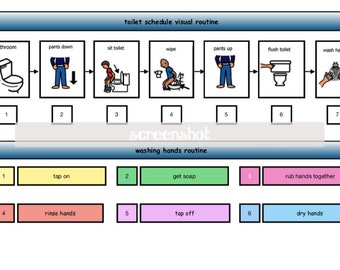 Visual Aid Autism - Etsy