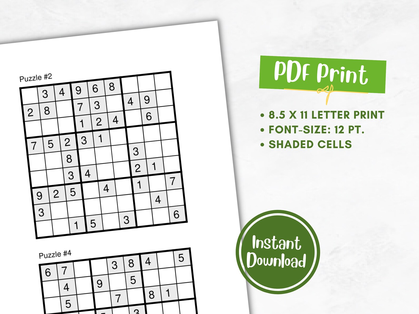 Sudoku Printable Puzzles: 500+ Easy Sudoku Puzzles With Solutions ...