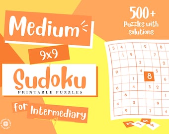 Sudoku Printable Puzzles: 500+ Easy Sudoku Puzzles With Solutions ...