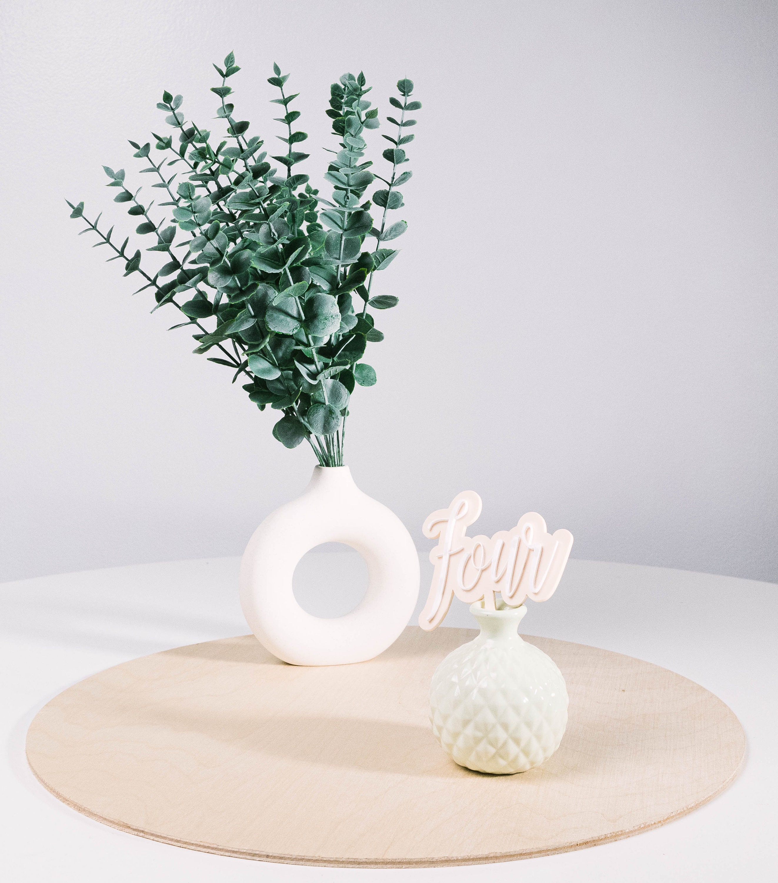 Cake Topper Acrylic With Cursive Writing Pastel Colors Number or Name ...