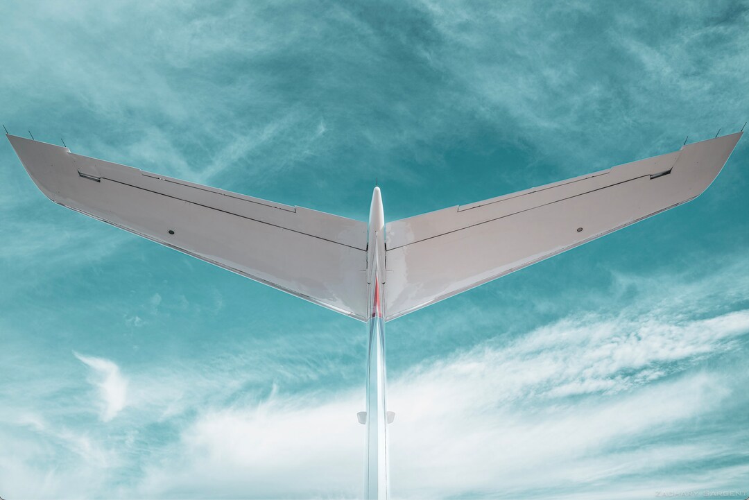 Gulfstream Jet Blue Sky Aviation Photography - Etsy