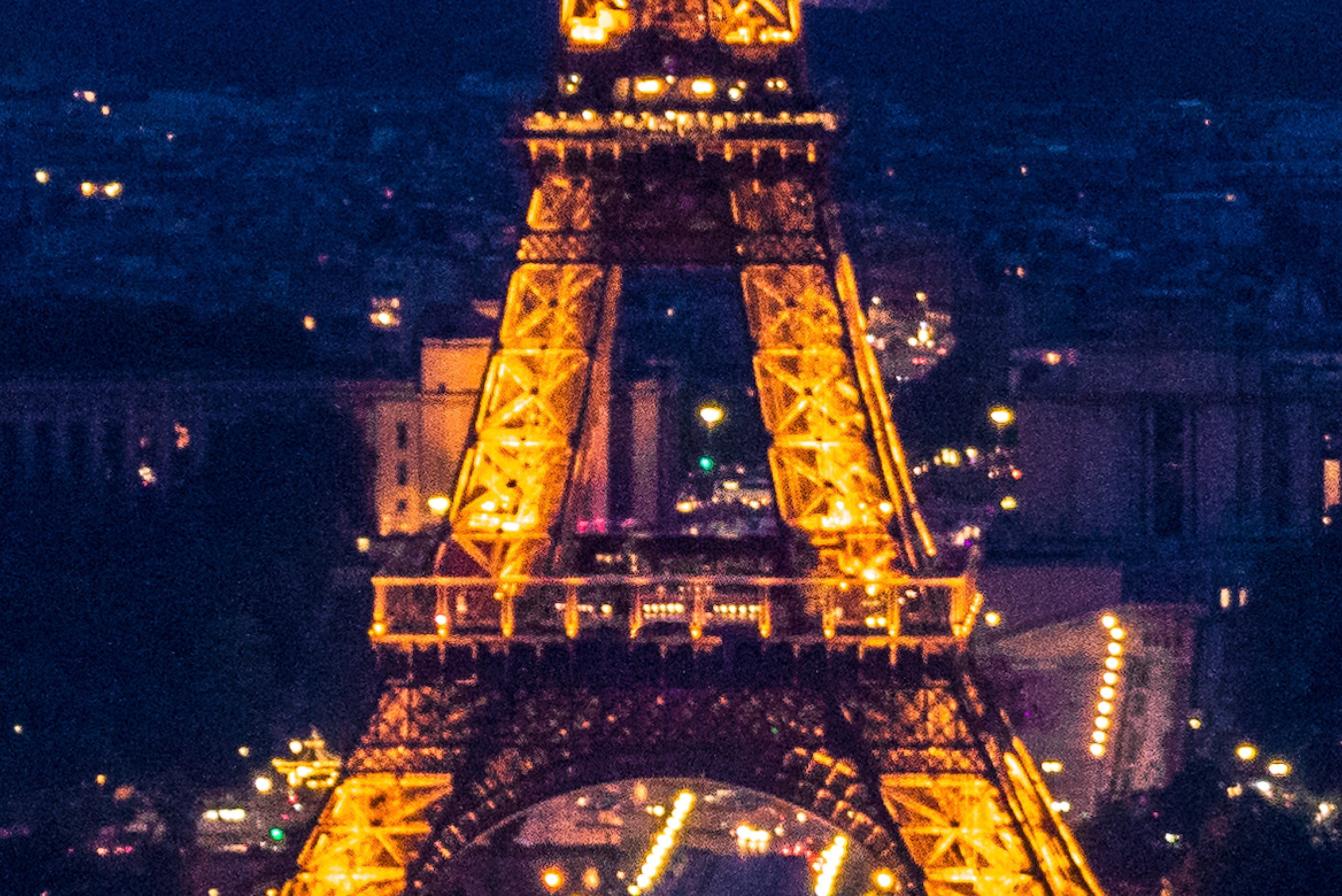 Paris Eiffel Tower Sunset Night City Digital Print Photo or Frame TV - Etsy