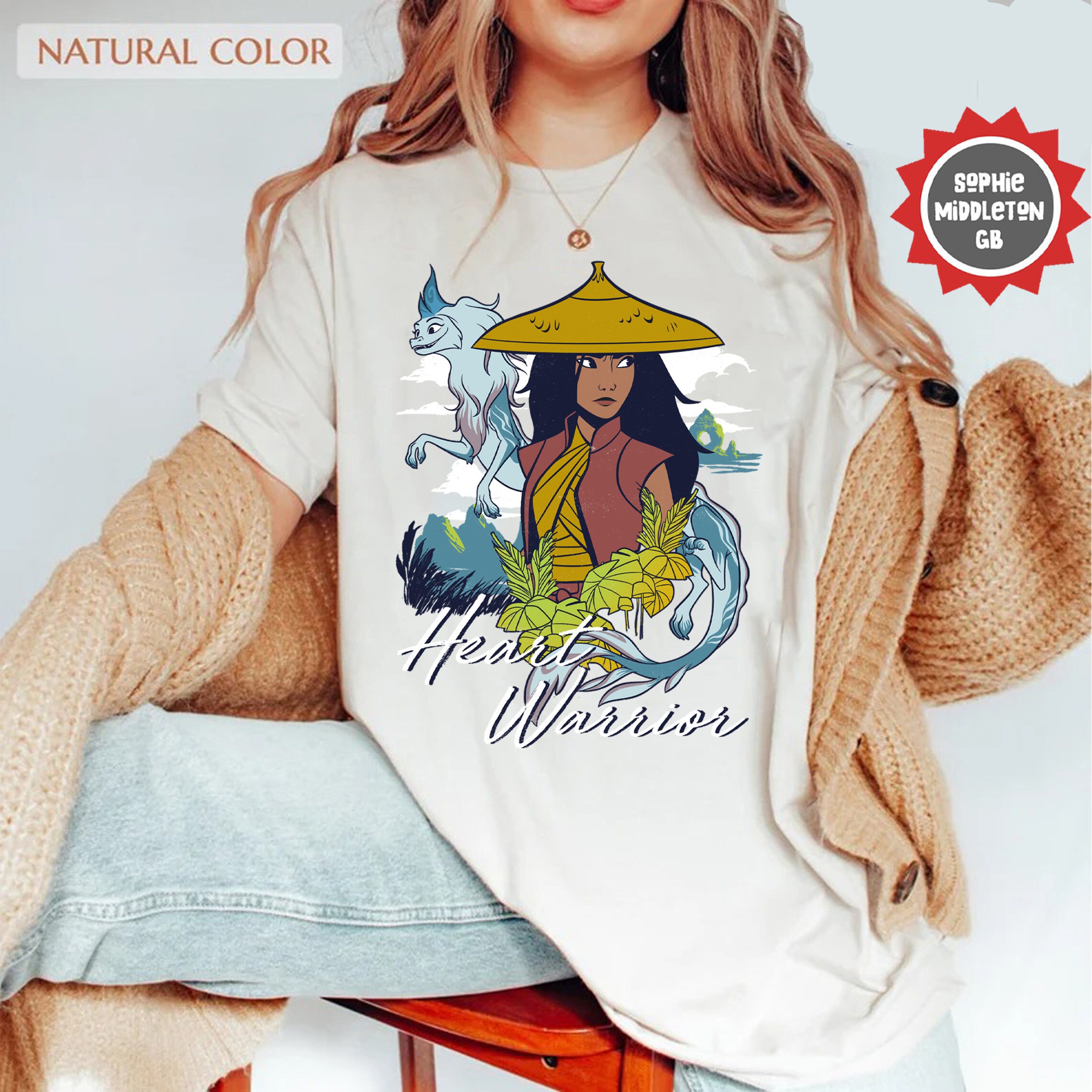 Princess Raya and the Last Dragon Comfort Colors® Shirt Raya - Etsy