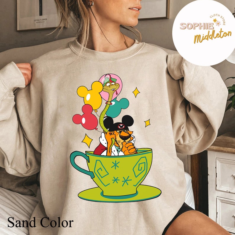 Disney Prince John and Sir Hiss Mickey Balloons Tea Shirt, Robin Hood ...