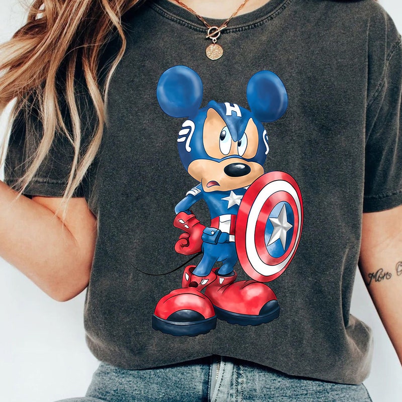Captain Mickey - Etsy