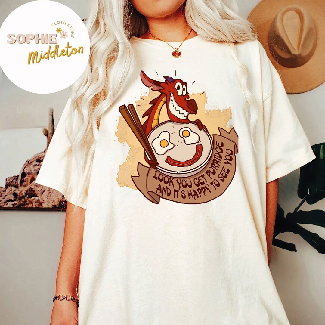 Disney Mulan Mushu's Bed & Breakfast Shirt, Mushu Sweatshirt, Disney ...