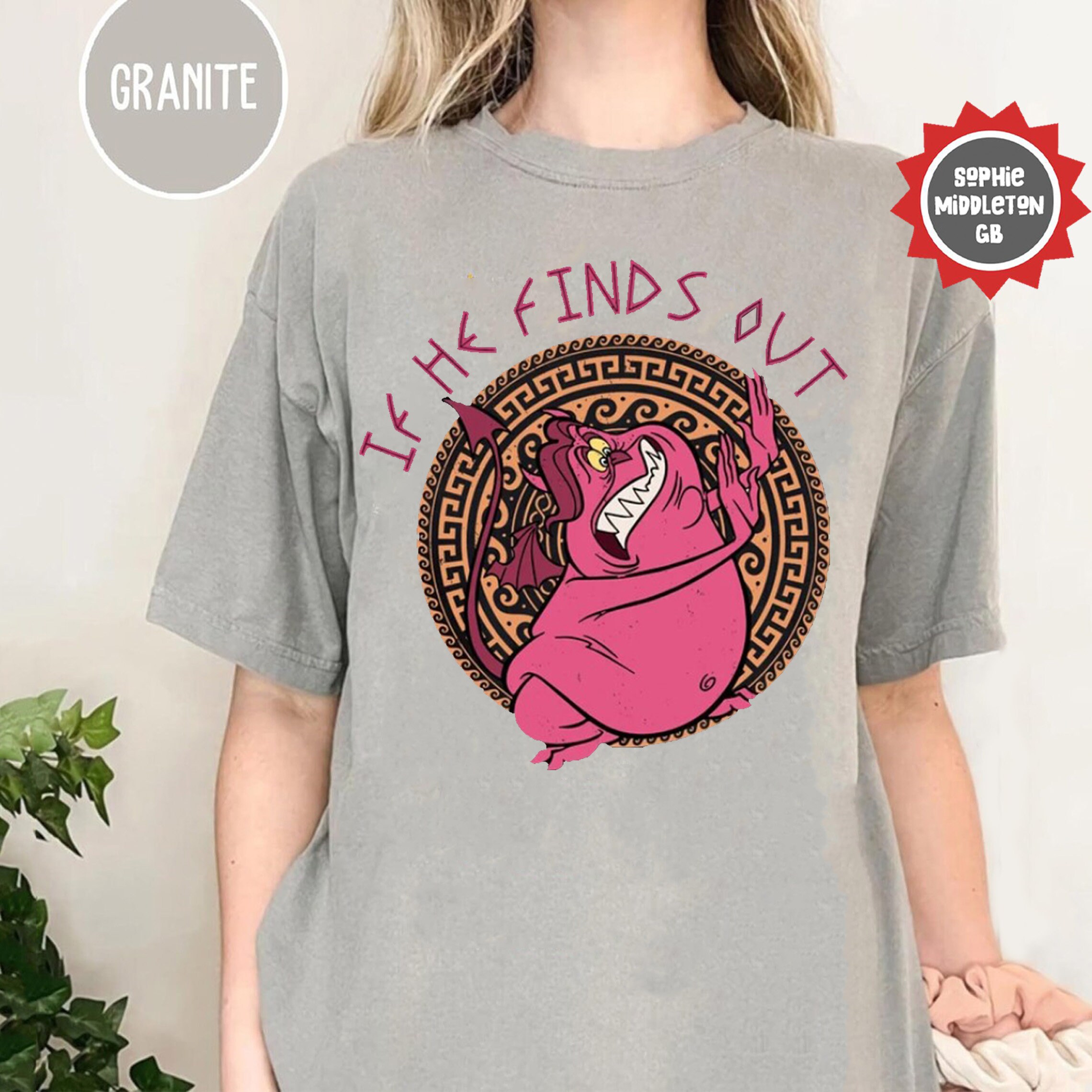 Disney Pain and Panic Comfort Colors® Shirt Hercules Pain and - Etsy