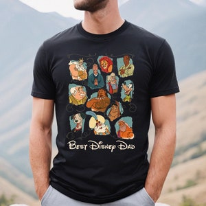 Best Disney Dad Shirt, Funny Disney Dad Shirt, Gift Idea for Dad, Father's Day Gift, Gift for ...