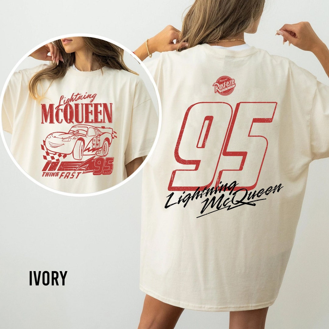 Disney Pixar Cars Shirt, Mc Queen Shirt, Disney Shirt, Mc Queen Lover ...