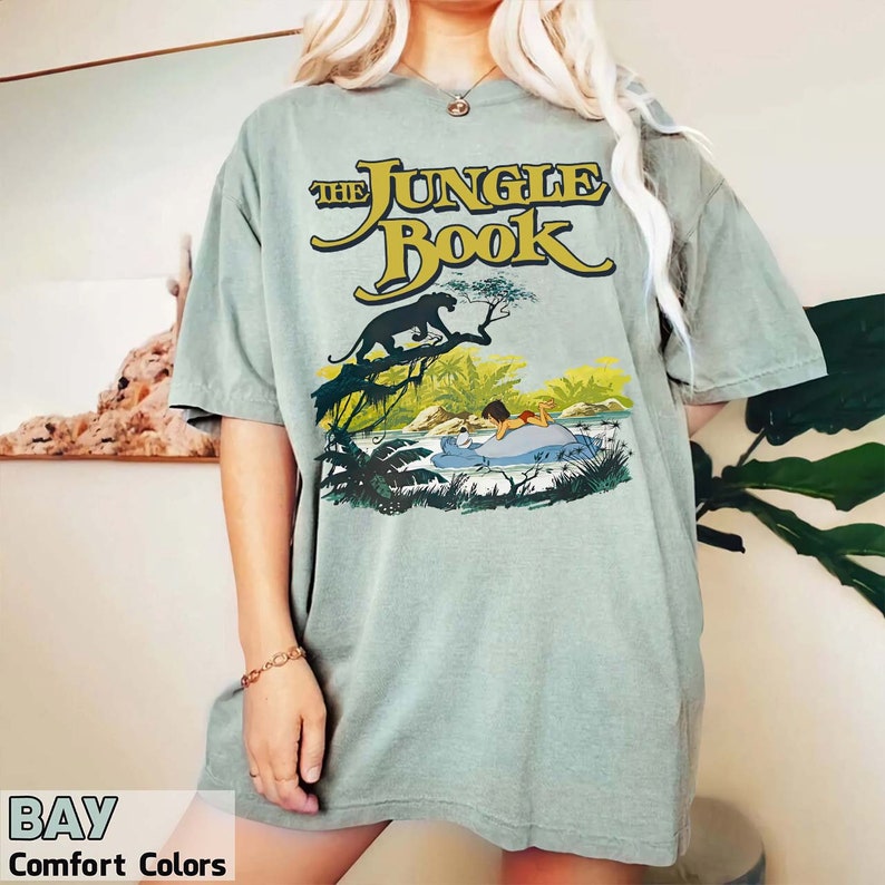 Vintage the Jungle Book Shirt, Jungle Book Shirt, Mowgli Baloo Shirt ...