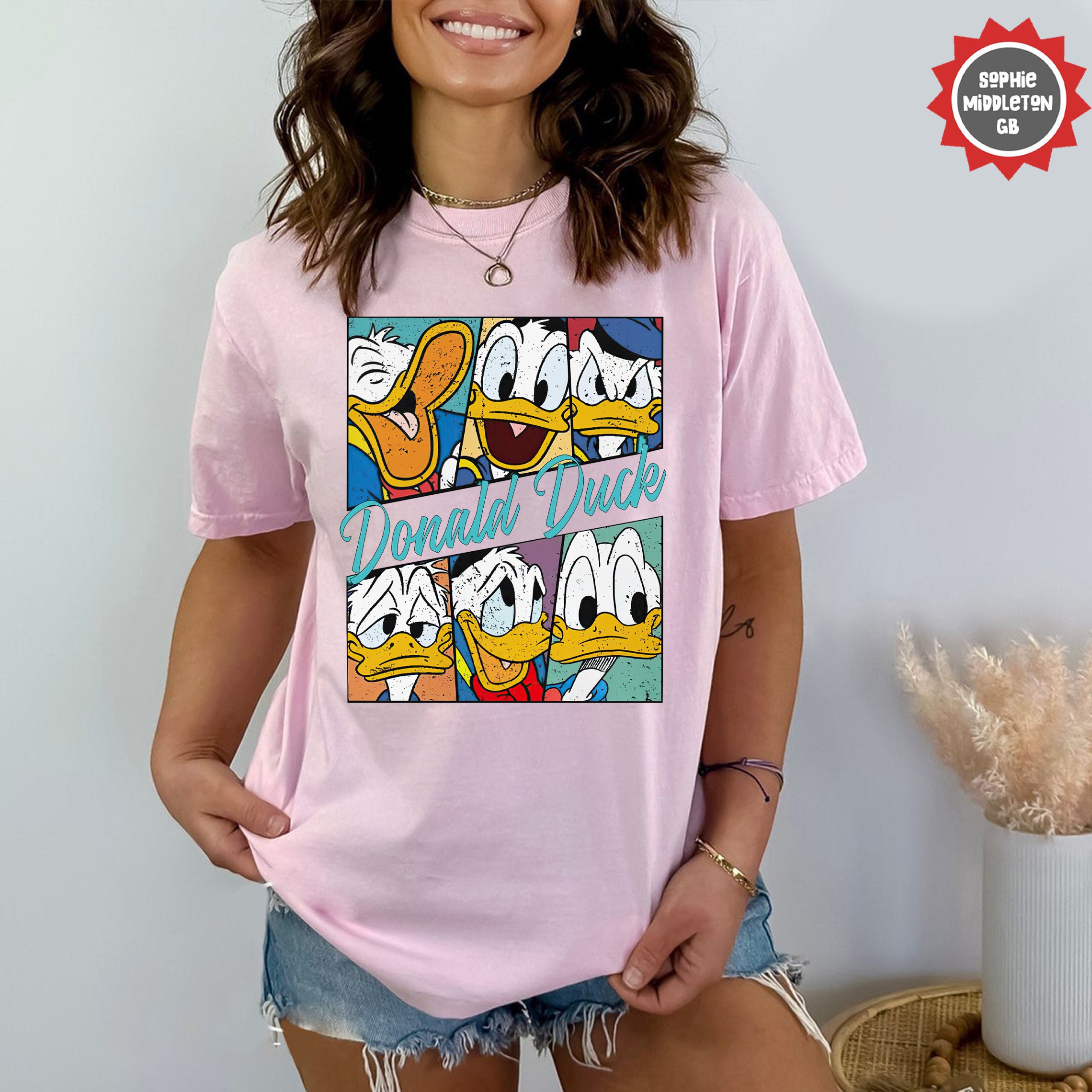 Donald Duck Shirt, Vintage Donald Duck Shirt, Disney Donald Duck ...